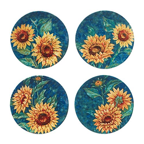 Click here for Certified International Golden Sunflowers Set of 4... prices