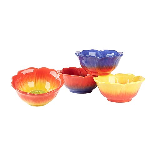 Click here for Certified International Poppy 3-d Flower Set of 4... prices