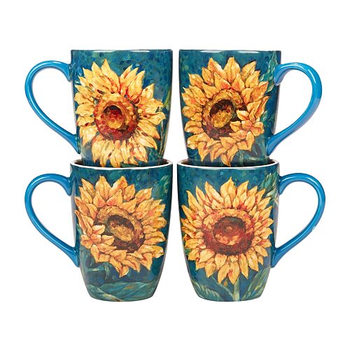 Click here for Certified International Golden Sunflowers Set of 4... prices