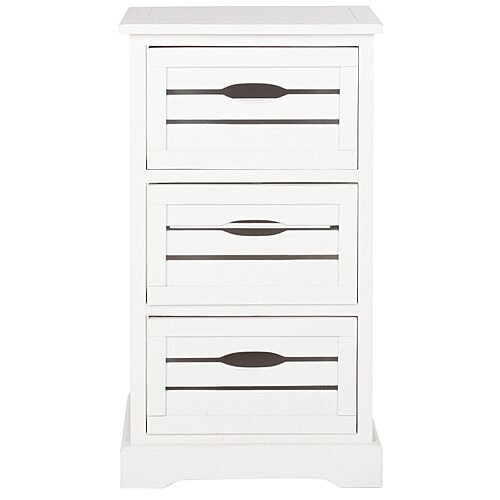 Click here for Regina 3-Drawer Cabinet  One Size  White prices