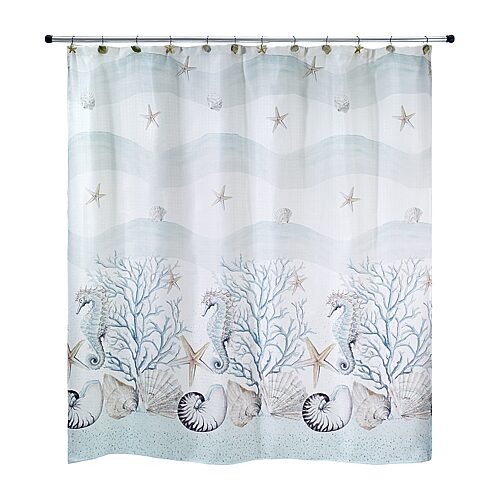 Click here for Avanti Coastal Terrazzo Printed Shower Curtain  72... prices