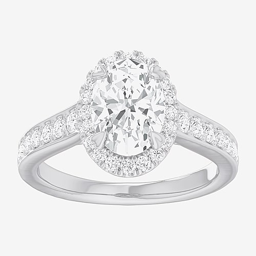 Click here for (G-H / Si1-Si2) Womens 2 1/2 CT. T.W. Lab Grown Wh... prices