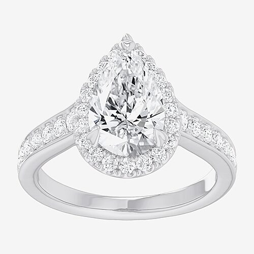 Click here for (G-H / Si1-Si2) Womens 2 1/2 CT. T.W. Lab Grown Wh... prices