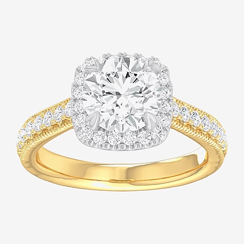 Click here for (G-H / Si1-Si2) Womens 2 1/2 CT. T.W. Lab Grown Wh... prices