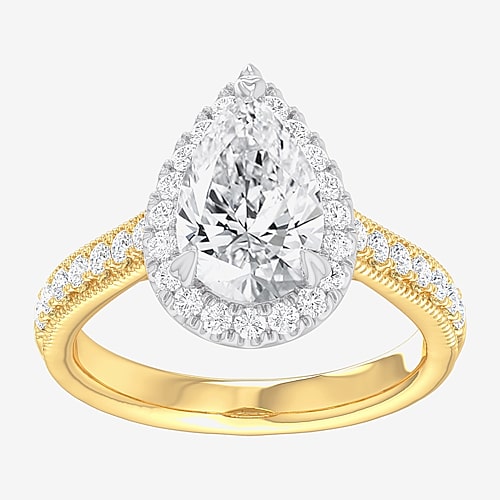 Click here for (G-H / Si1-Si2) Womens 2 1/2 CT. T.W. Lab Grown Wh... prices