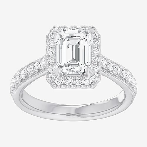 Click here for (G-H / Si1-Si2) Womens 2 1/2 CT. T.W. Lab Grown Wh... prices