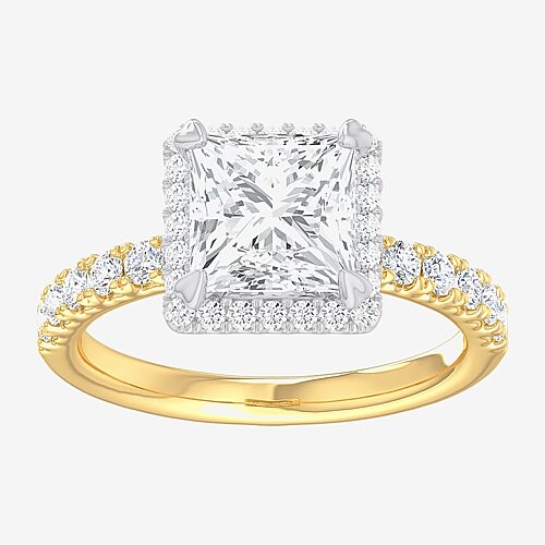 Click here for (G-H / Si1-Si2) Womens 2 1/2 CT. T.W. Lab Grown Wh... prices