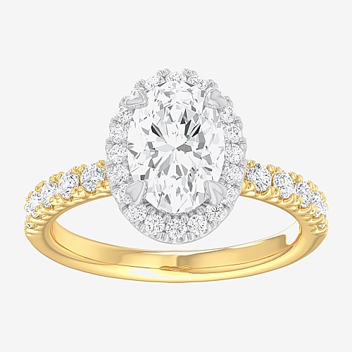 Click here for (G-H / Si1-Si2) Womens 2 1/2 CT. T.W. Lab Grown Wh... prices