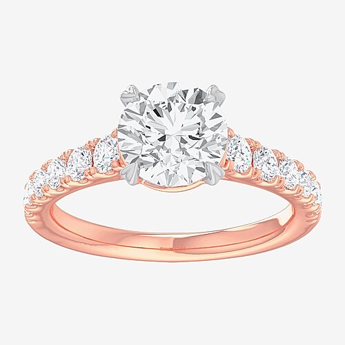Click here for (G-H / Si1-Si2) Womens 2 1/2 CT. T.W. Lab Grown Wh... prices