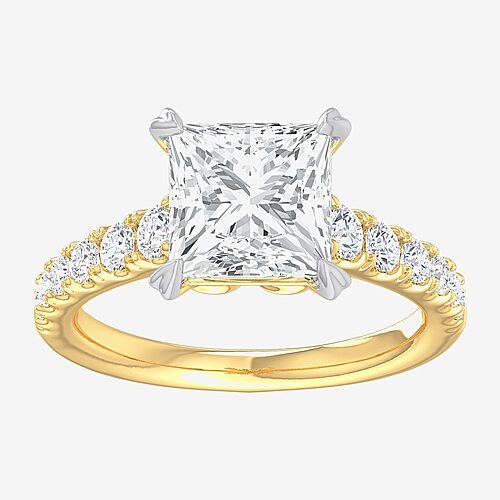 Click here for (G-H / Si1-Si2) Womens 3 1/2 CT. T.W Lab Grown Whi... prices