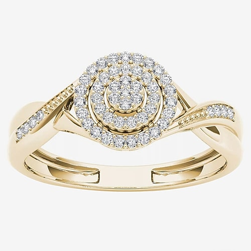 Click here for Womens 1/6 CT. T.W. Natural White Diamond 10K Gold... prices
