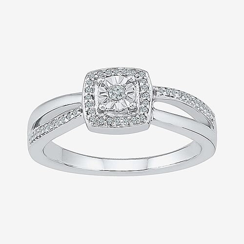 Click here for Womens 1/8 CT. T.W. Natural White Diamond Sterling... prices