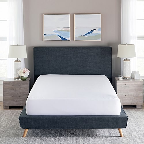 ProSleep Essentials Whisper Quiet Water-Resistant Mattress Protector  California King - White