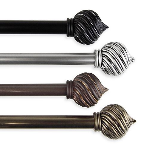 Click here for Rod Desyne Bisque 13/16 Adjustable Curtain Rod  On... prices