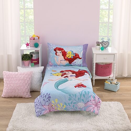 Click here for Disney Collection 4-pc. Ariel Toddler Bedding Set... prices