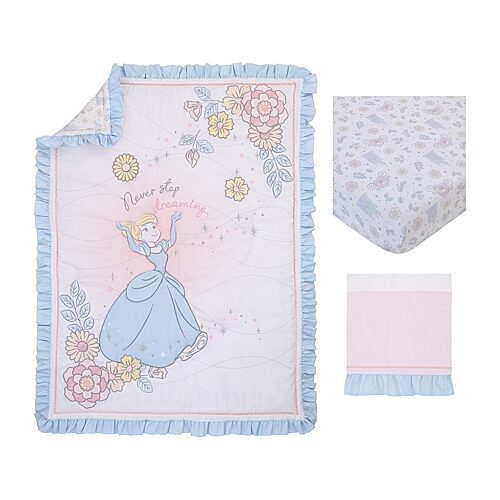 Click here for Disney Collection 3-pc. Princess Crib Bedding Set... prices
