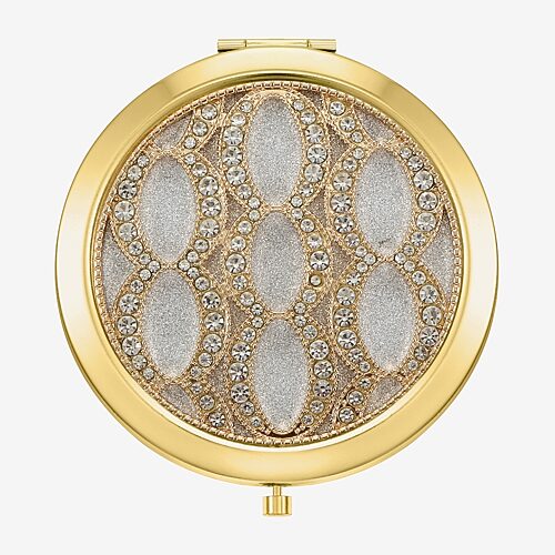 Click here for Monet Jewelry Gold Tone Compact Mirror  One Size... prices