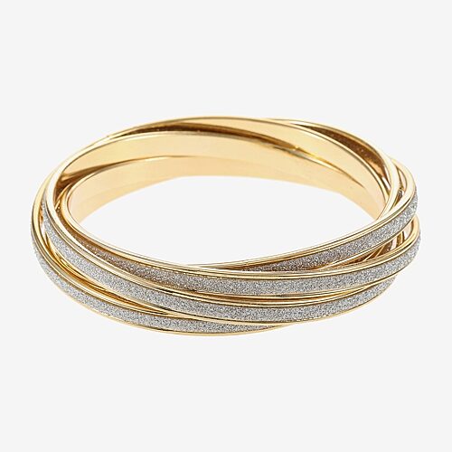 Click here for Monet Jewelry Two Tone Womens Bangle Bracelet  One... prices