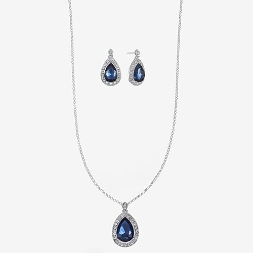 Click here for Monet Jewelry Pendant Necklace And Drop Earring Wo... prices