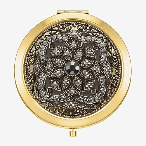 Click here for Monet Jewelry Gold Tone Compact Mirror  One Size... prices