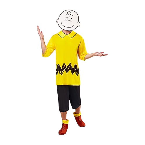 Click here for Mens Charlie Brown Peanuts 5-pc. Costume  Large  Y... prices