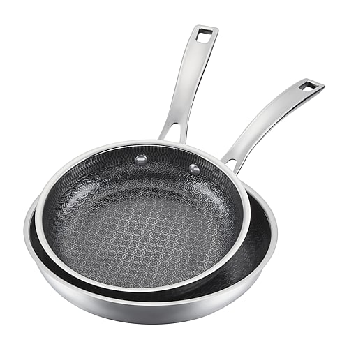 Click here for Cuisinart Fusion Stainless Steel 2-pk Skillet Set... prices