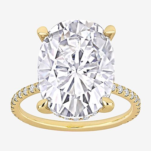 Click here for Womens 8 Ct.T.W. Lab Created White Moissanite 10K... prices