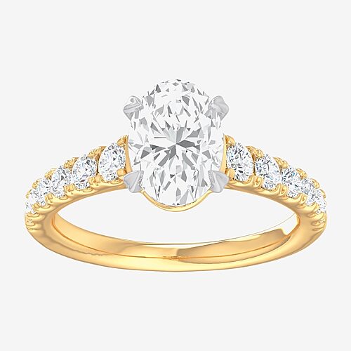 Click here for (G-H / Si1-Si2) Womens 2 1/2 CT. T.W. Lab Grown Wh... prices