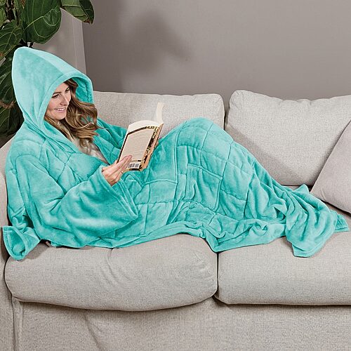 Click here for Ella Jayne Wearable Weighted Snuggle Blanket  50 x... prices
