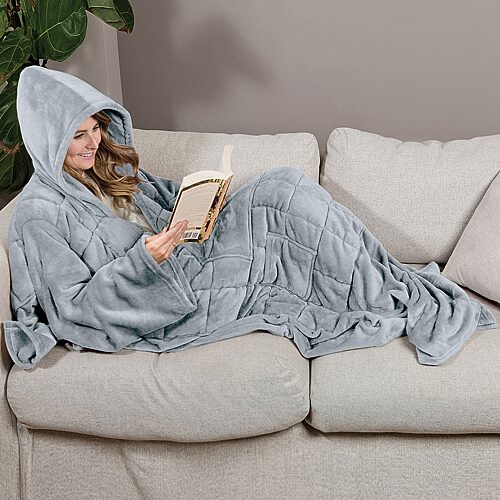 Click here for Ella Jayne Wearable Weighted Snuggle Blanket  50 x... prices
