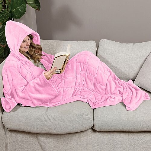 Click here for Ella Jayne Wearable Weighted Snuggle Blanket  50 x... prices