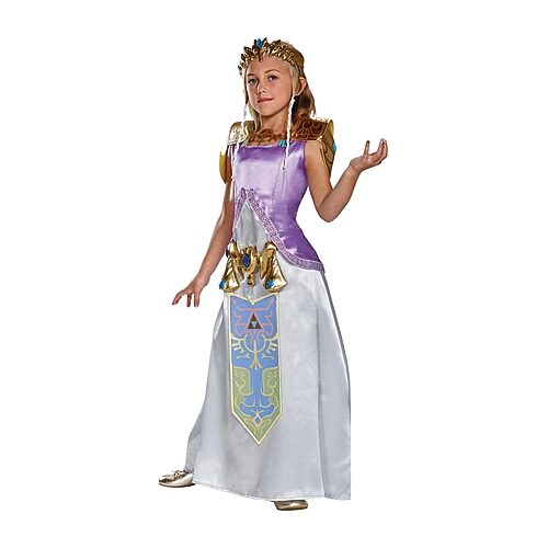 Click here for Little & Big Kid Girls Deluxe Zelda Costume Set  1... prices
