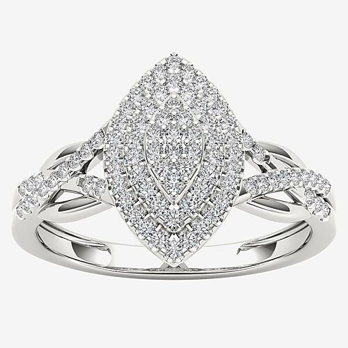Click here for Womens 1/4 CT. T.W. Natural White Diamond 10K Gold... prices