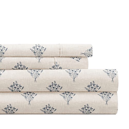 ienjoy Home Delicate Details 3-p.c. Sheet Set  Twin - Stone