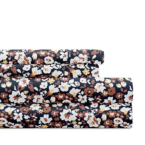 Soft Essentials 4pc. Ultra-Soft Delicate Floral Dream Sheet Set