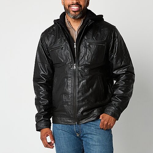 Click here for Victory Mens Big and Tall Leather Midweight Jacket... prices