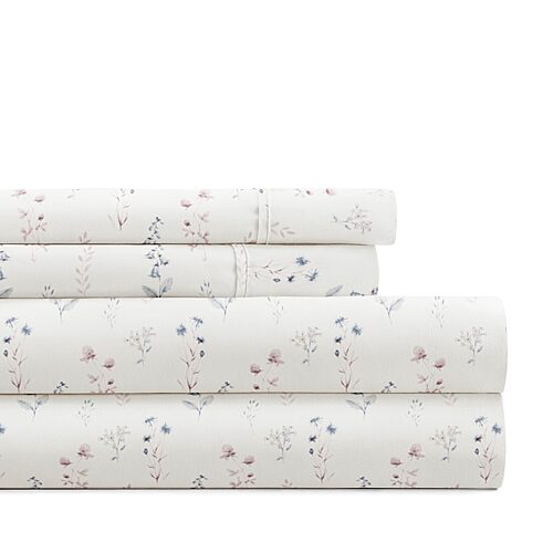 Soft Essentials 4pc. Ultra Soft Delicate Painted Meadow Sheet Set