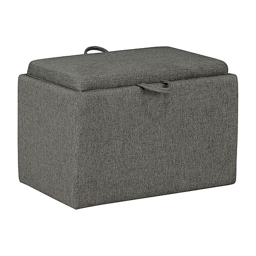 Click here for Design2Comfort Storage Ottoman  One Size  Gray prices