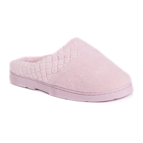Click here for Muk Luks Womens Micro Chenille Clog Slippers  Medi... prices