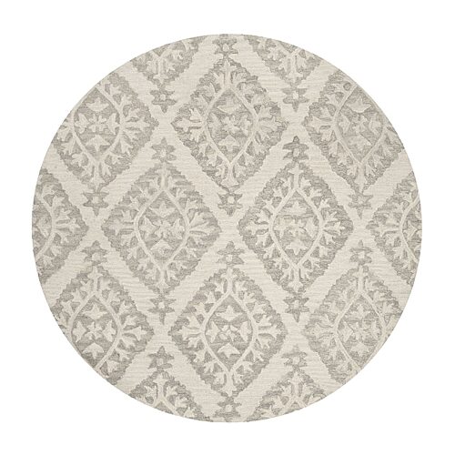 Click here for Safavieh Micro-Loop Collection Tracery Damask Roun... prices