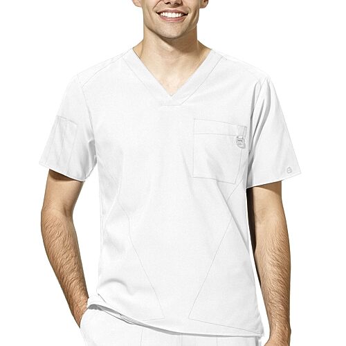 Click here for Wink W123 Mens V Neck Short Sleeve Moisture Wickin... prices