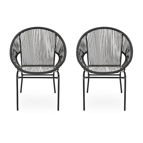 Click here for Nusa 2-pc. Club Chair  One Size  Black prices