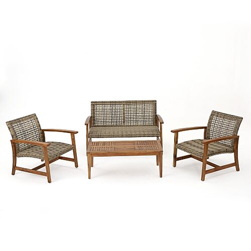 Click here for Hampton 4-pc. Conversation Set  One Size  Gray prices