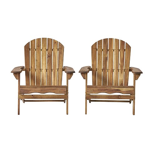 Click here for Hanlee 2-pc. Folding Adriondack Chair  One Size  W... prices