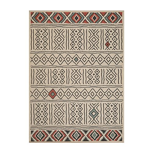 Click here for Lr Home Trixie 8x99 Outdoor Area Rug - Ivory prices