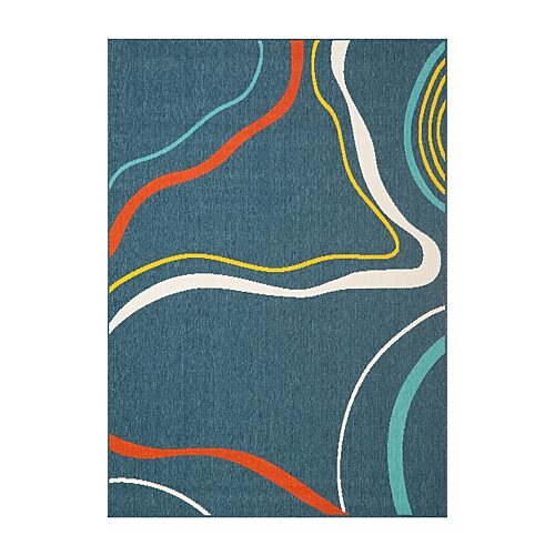 Click here for Lr Home Madison 8x99 Outdoor Area Rug - Navy/Multi prices