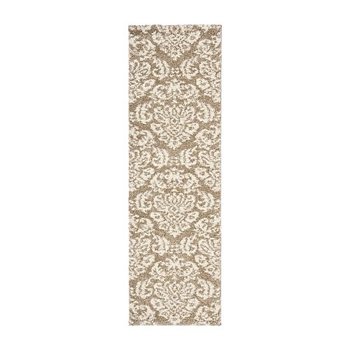 Click here for Safavieh Shag Collection Mario Damask Runner Rug... prices
