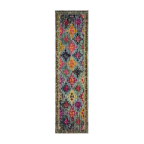 Click here for Safavieh Monaco Collection Flint Geometric RunnerR... prices