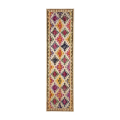 Click here for Safavieh Monaco Collection Flint Geometric RunnerR... prices