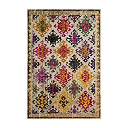 Click here for Safavieh Monaco Collection Flint Geometric Round A... prices